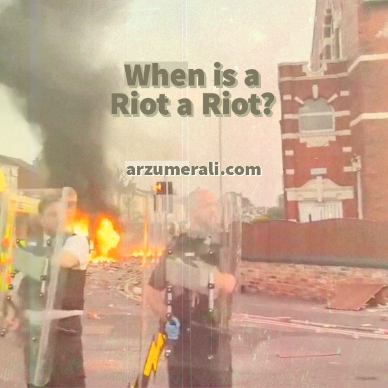When is a Riot a Riot?